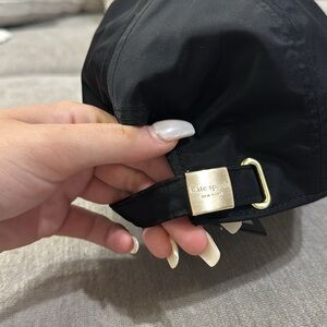 kate spade | Accessories | Nwt Kate Spade Ny Sam Icon Black Baseball ...
